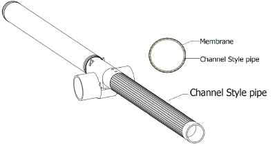 PTFE SSI Tube Diffuser For High Oxygen Transfer Efficiency