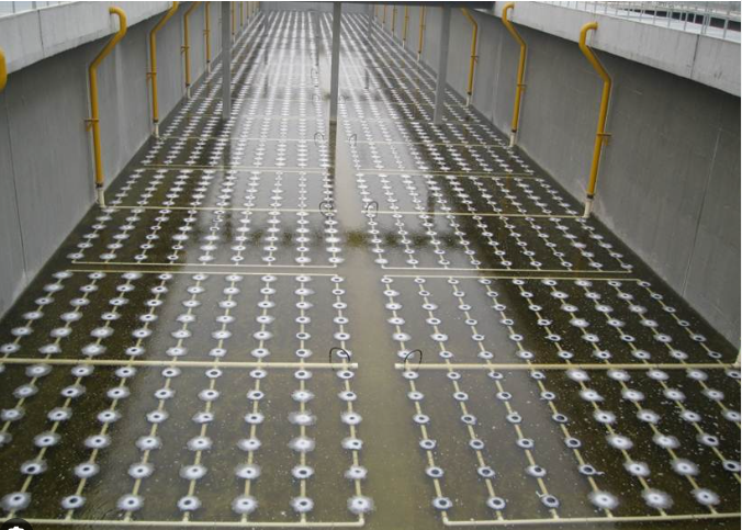 SSI Aeration Wastewater Treatment Disc Type Diffuser Low Maintenance ...