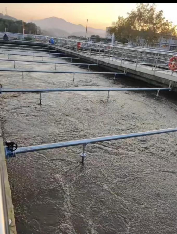 22-59% SOTE Fine Bubble Disc Diffuser For Wastewater Aeration Process