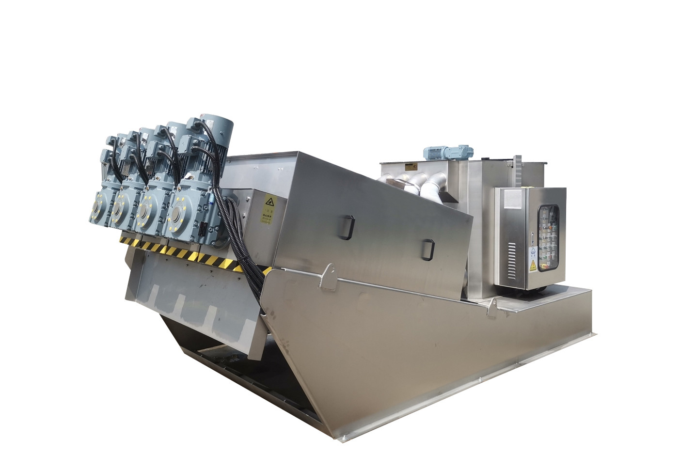 Stainless Steel Sludge Dewatering Machine For Superior Corrosion Resistance
